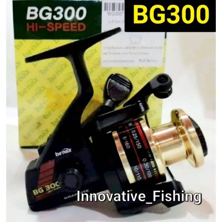 รอกตกปลา Banax Hi-Speed BG300/BG350/BG400 ของแท้ 100 พร้อมใบรับประกัน ...