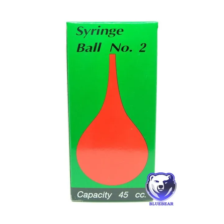 SYRINGE BALL No.2 ไซริงค์บอล ลูกยางแดงเอนกประสงค์ ใช้ดูดของเหลว ...
