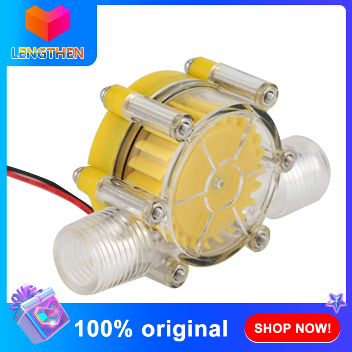 LENGTHEN DC 5V/12V/80V Micro Hydro Generator DC Water Flow Generator ...
