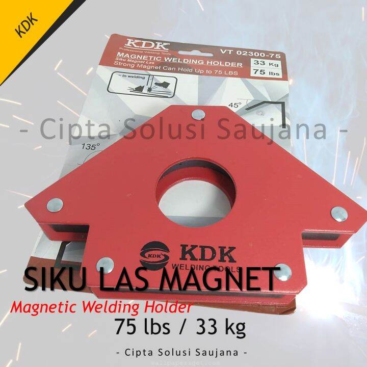 SIKU LAS MAGNET 5" 33KG SIKU MAGNET MAHNIT MAHNET SUDUT MODEL PANAH ...