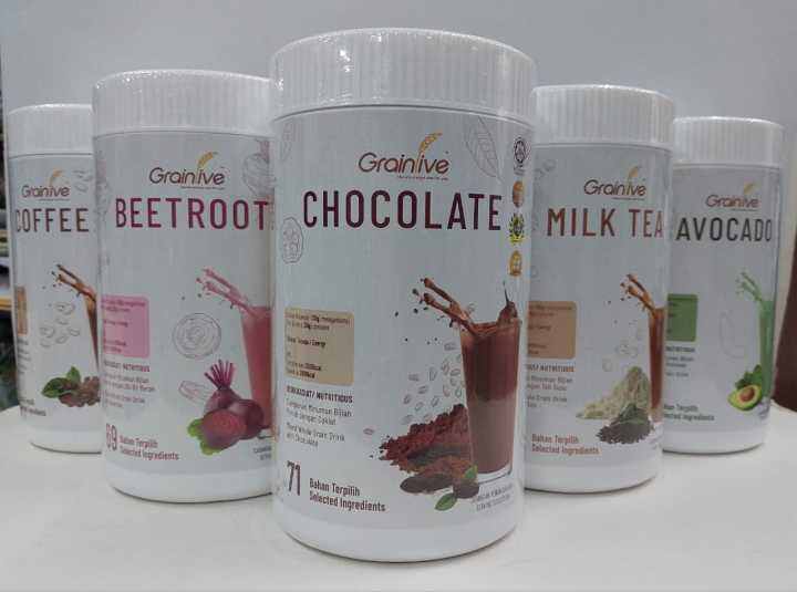 Grainlive 800g - ( Chocolate/Milk Tea/Beetroot/ Avocado/Coffee ) | Lazada
