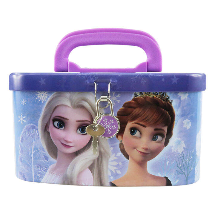 Disney Frozen 2 SnowFlake Coin Bank With Lock | Lazada