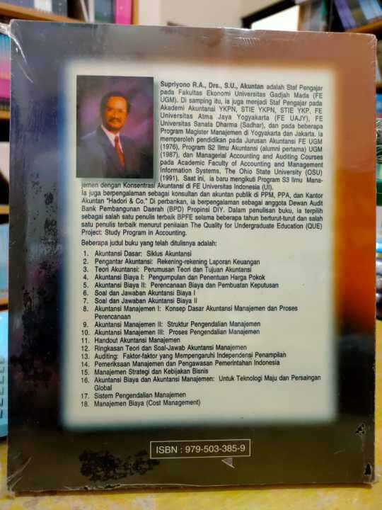 Akuntansi Manajemen 3 Proses Pengendalian Manajemen Edisi Pertama ...