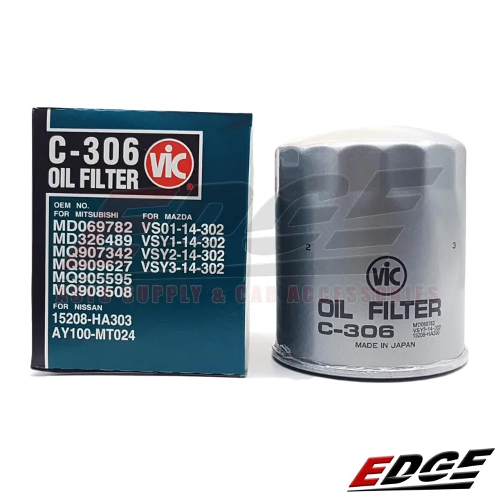 VIC C-306 Car Oil Filter for Hyundai Starex Mitsubishi Adventure ...