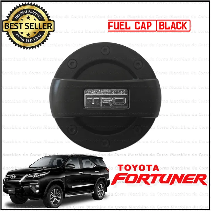 Toyota Fortuner 2016-2021 TRD Fuel Cap for Gas Tank (Black) | Lazada PH