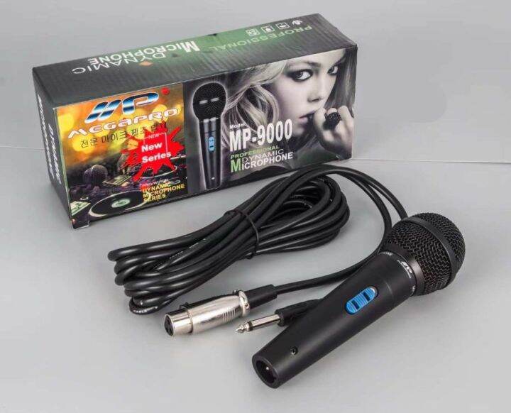 MP-9000 Professional Dynamic Microphone/Wired Microphone/Karaoke Microphone/Videoke Microphone ...