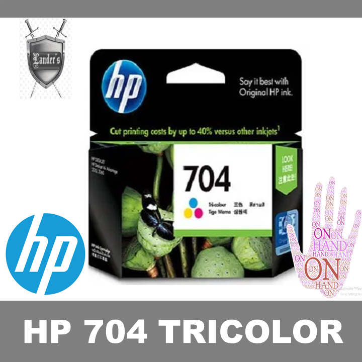 HP 704 Tricolor Original Ink Cartridge | Lazada PH