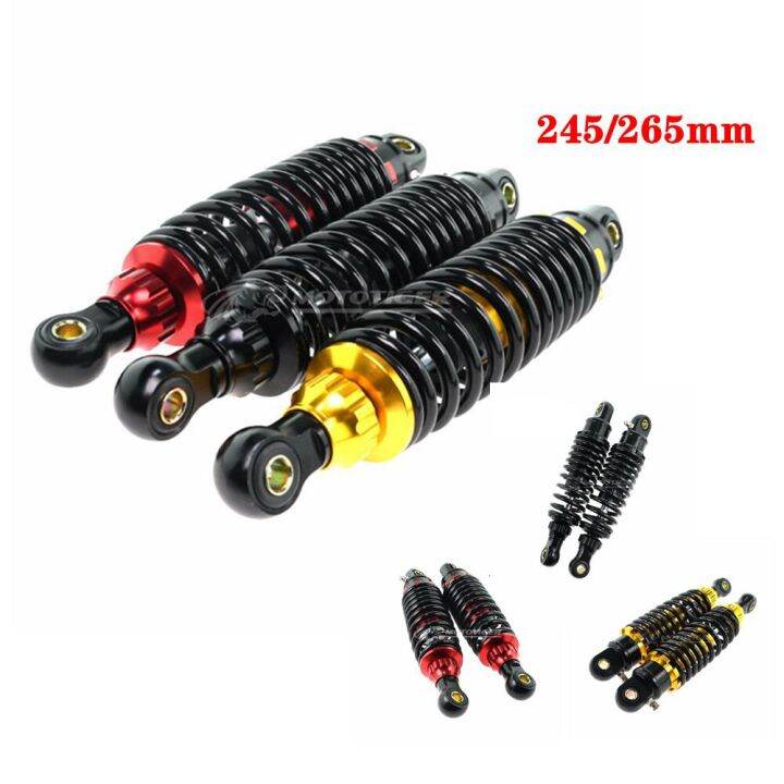 Universal 245Mm/265Mm Motorcycle Electric-Bike Air Shock Absorbers Rear ...
