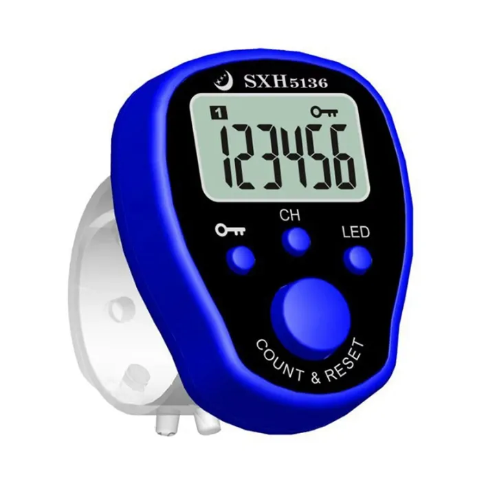2X New Five-Channel Chanting Counter Finger Electronic Counter Chanting ...