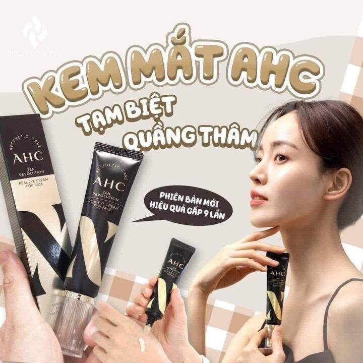Kem Dưỡng Mắt Ahc 30ml Kem Mắt Dưỡng Trắng Dưỡng ẩm Tăng độ đàn Hồi Săn