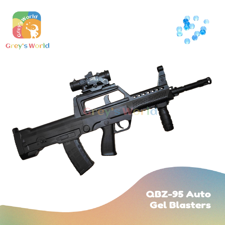 QBZ-95 godzilla electric automatic gel blaster toy for boys, 7.4V ...