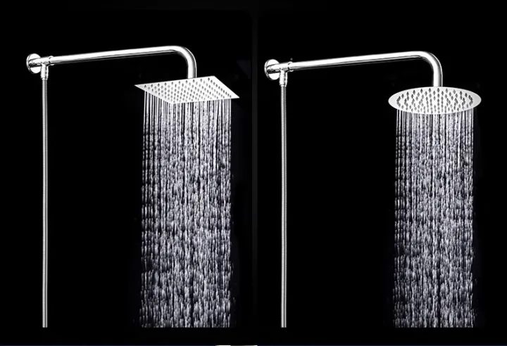 SUS 304 STAINLESS MATTE FINISH RAINFALL SHOWER SET WITH TWO WAY FAUCET ...