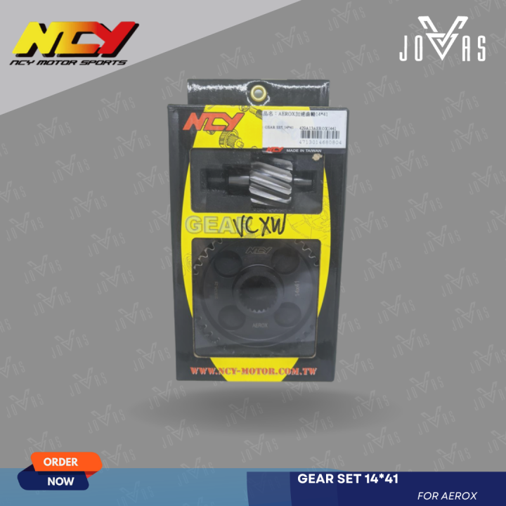 NCY GEAR SET FOR AEROX | Lazada PH