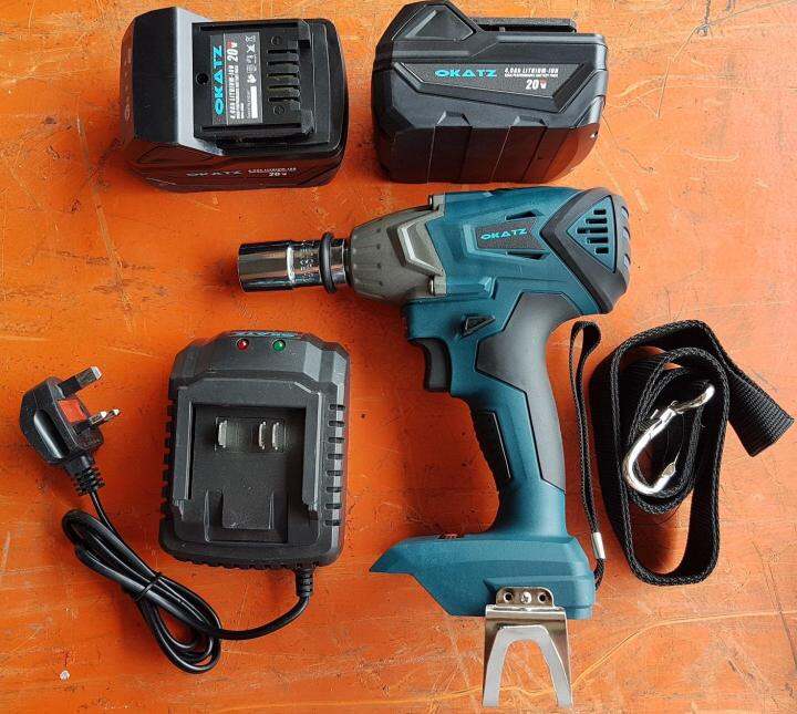 20 v 4.0 ah 300 nm 2200 rpm battery brushless cordless motor ratchet ...