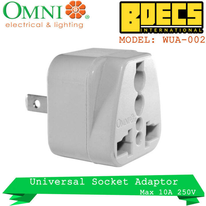 Omni Universal Socket Adaptor WUA-002 High Quality Original Product I ...