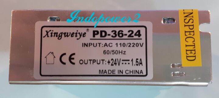 Switching Power Supply 24V 1.5A PSU AC - DC 24 v 1,5 a adaptor 24 volt ...
