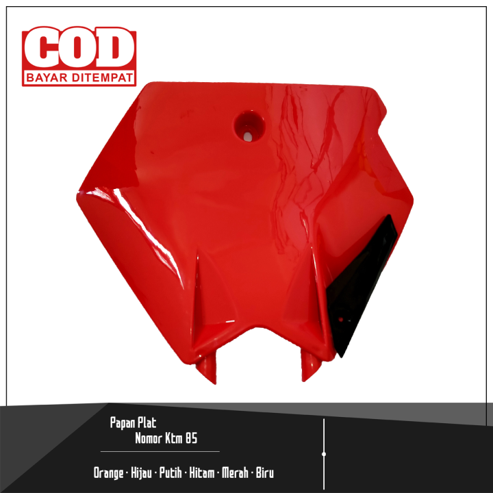 Papan Plat Nomor KTM 85 Merah | Lazada Indonesia