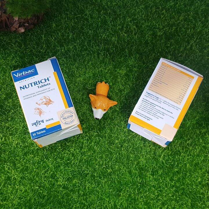 Virbac Nutrich Tablets 30 Tabs | Lazada PH