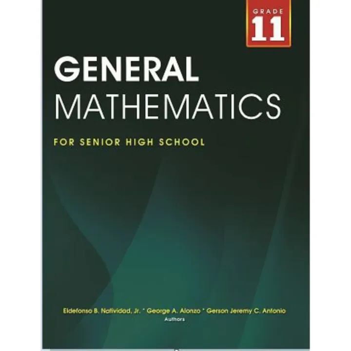 FBJx55zB General Mathematics for Senior High School Grade 11 (First ...