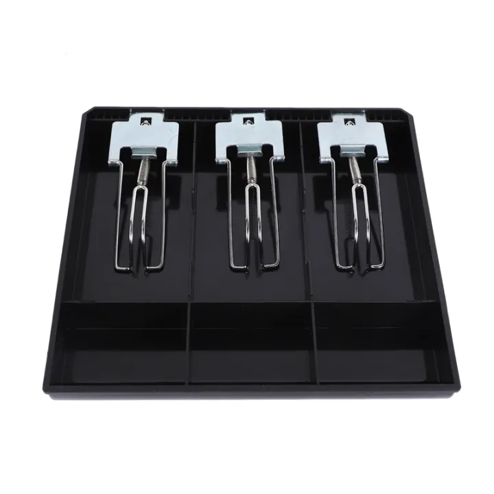 3-Grid Money Cash Coin Register Insert Tray Replacement Cashier Drawer ...