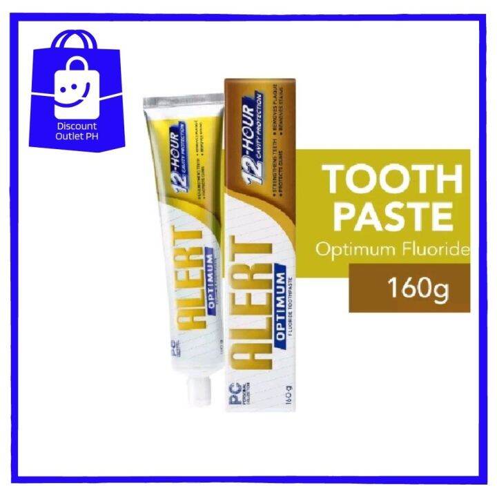 Discount Outlet PH: Alert Optimum Fluoride Toothpaste 160g Personal ...