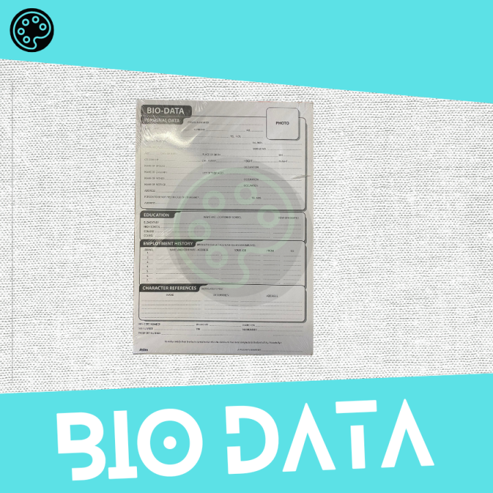 Bio Data document paper 100 sheets high qualty | Lazada PH