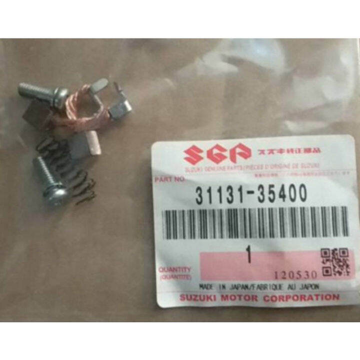 Arang dinamo stater starter Carbon brush set terminal stater Suzuki ...