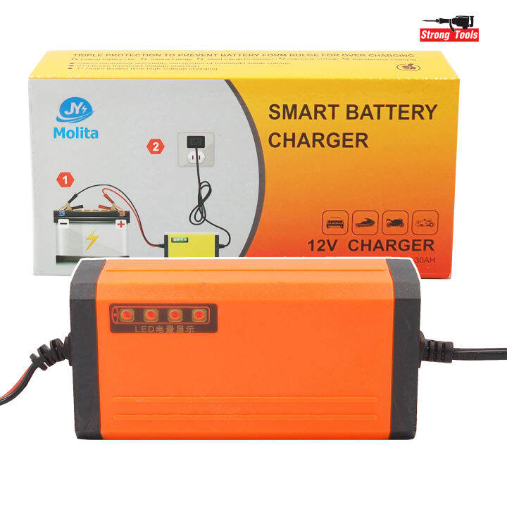 Molita เครื่องชาร์จ 12V เครื่องชาร์จแบตเตอรี่ เครื่องซ่อมแบตเตอรี่ ...