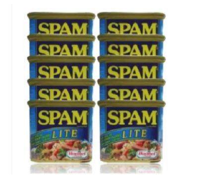 Spam Lite 45% Less Fat 340g set of 10 | Lazada PH