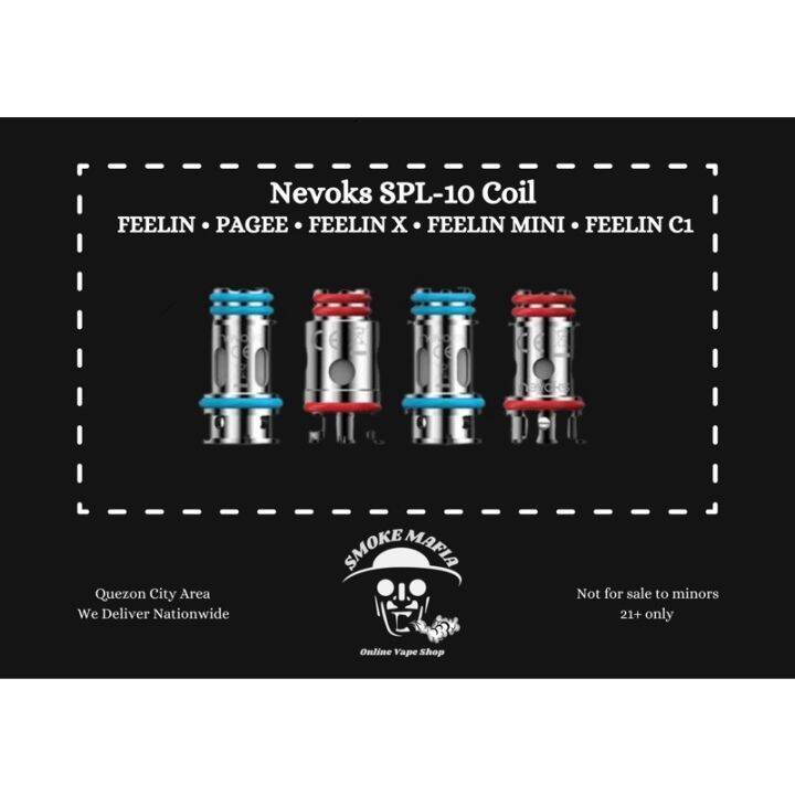 VAPE [LEGIT] Nevoks Feelin Coil SPL 10 Occ mini Pagee X C1 | Lazada PH