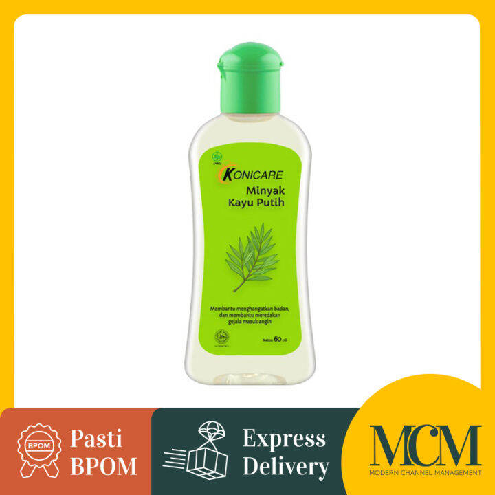 Konicare Minyak Kayu Putih - 60 mL - Mengatasi Masuk Angin | Lazada ...