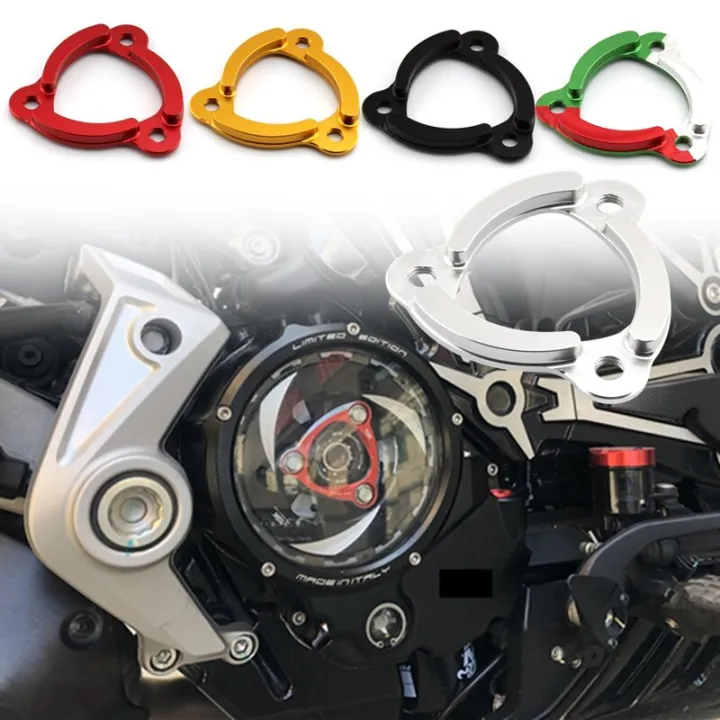 Motorcycle Cnc Racing Clear Clutch Cover Spring Retainer Pressure Plate ...