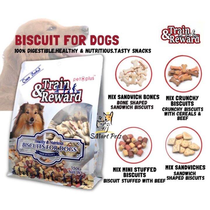 Train & Reward Oven baked dog Biscuit Dog snacks 350g | Lazada PH