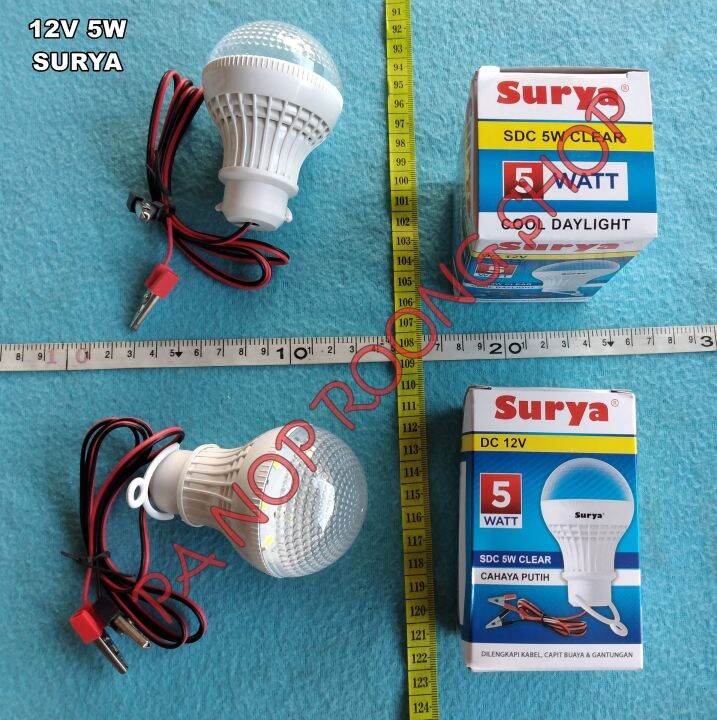 LAMPU LED DC 12V 5W SURYA | Lazada Indonesia