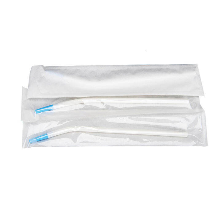 20pcs Dental Disposable Suction Tips Suction Tube Long Slim type ...