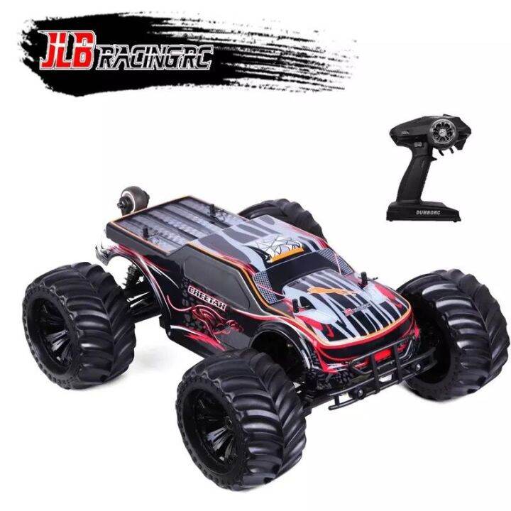 JLB Racing CHEETAH 1/10 SCALE Brushless RC Car Monster Truck 11101 ( SIAP PASANG ) | Lazada