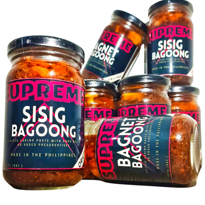 SUPREME Bulk and Rebranding Special Bagnet and Sisig Bagoong Shrimp ...