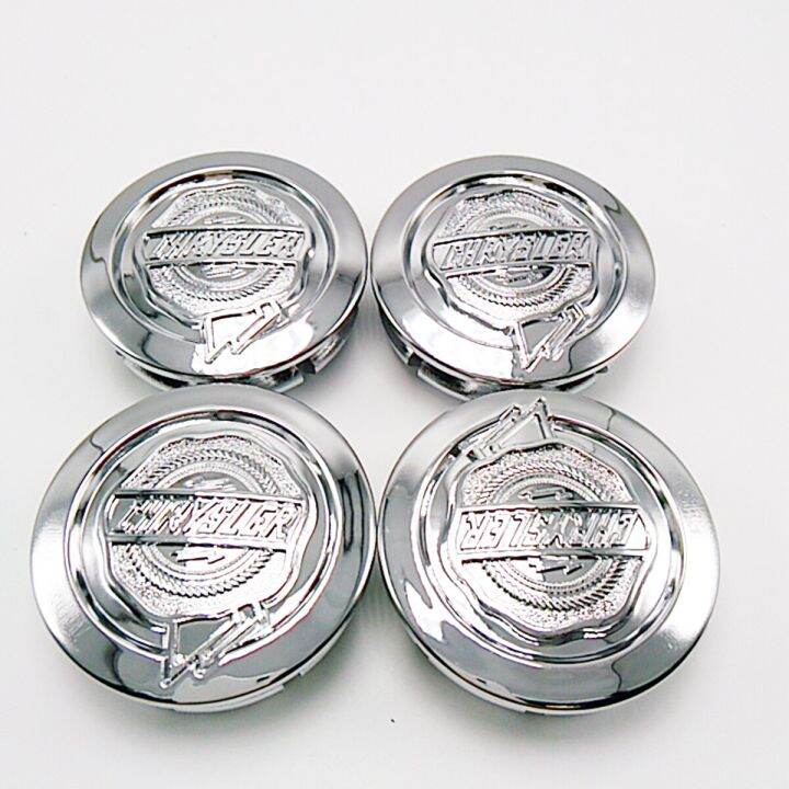4 Piece 54Mm For Chrysler 300c Wheel Center Hub Caps Car Rims Badge ...