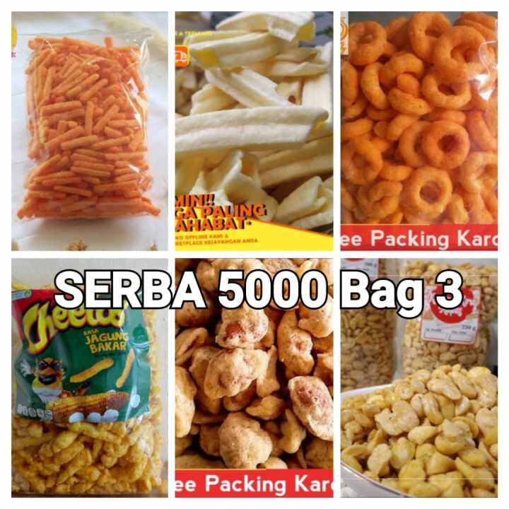 SNACK KILOAN CAMILAN KEKINIAN MAKANAN RINGAN SERBU SERBA 5000 PART 3 ...