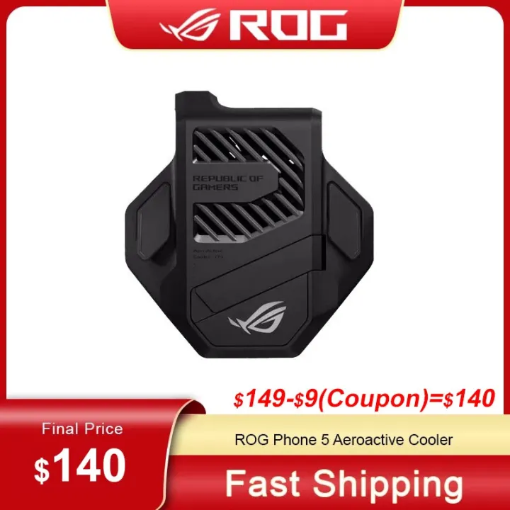 Aeroactive Cooler for Asus Rog Phone 5 Funcooler Cooling Fan Holder ...