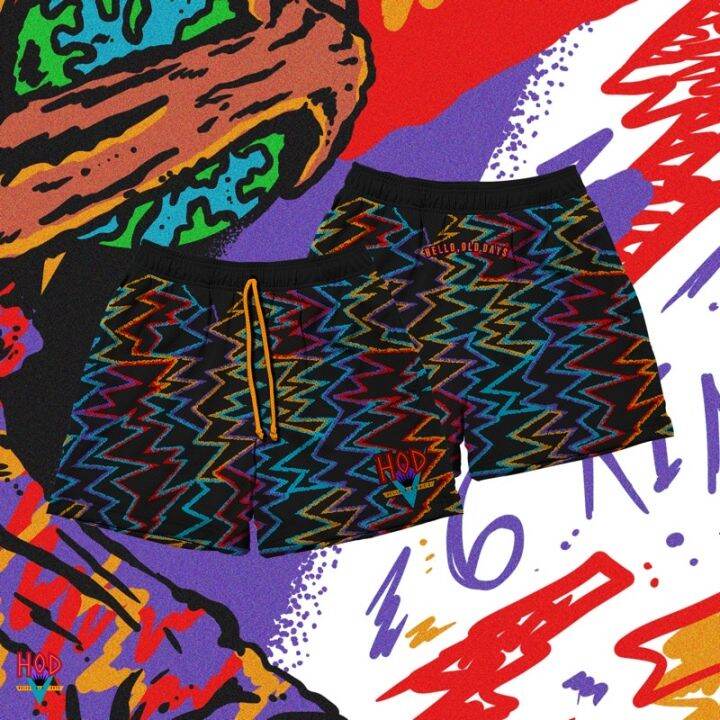 HELLO, OLD DAYS - BARCELONA - REIMAGINED MESH SHORTS | Lazada PH