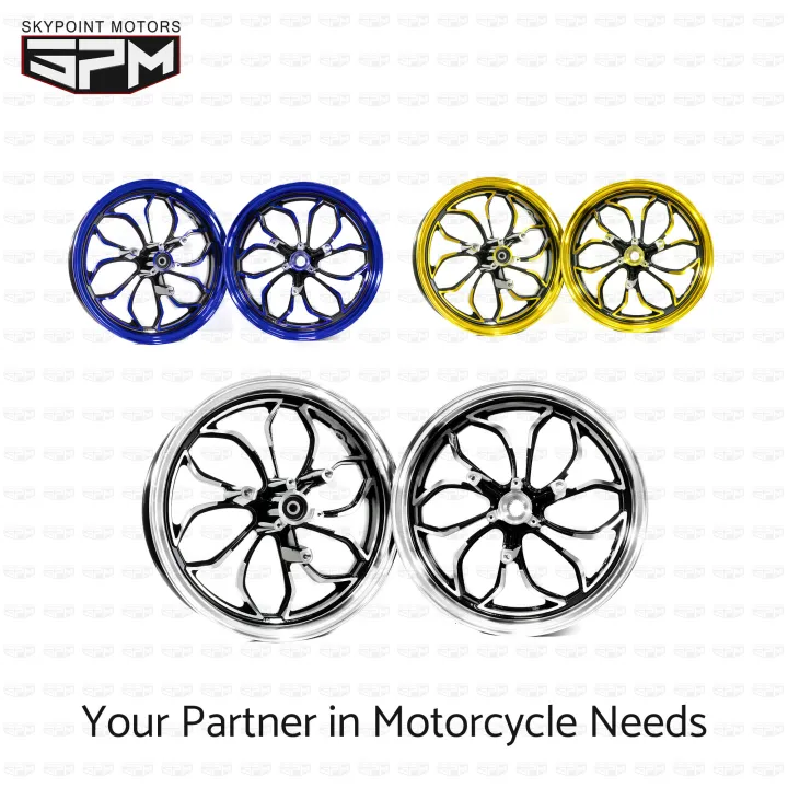 R8 SPORT RIM MAGS FOR YAMAHA NMAX 155 V1 (OKIMURA INSPIRED) | Lazada PH