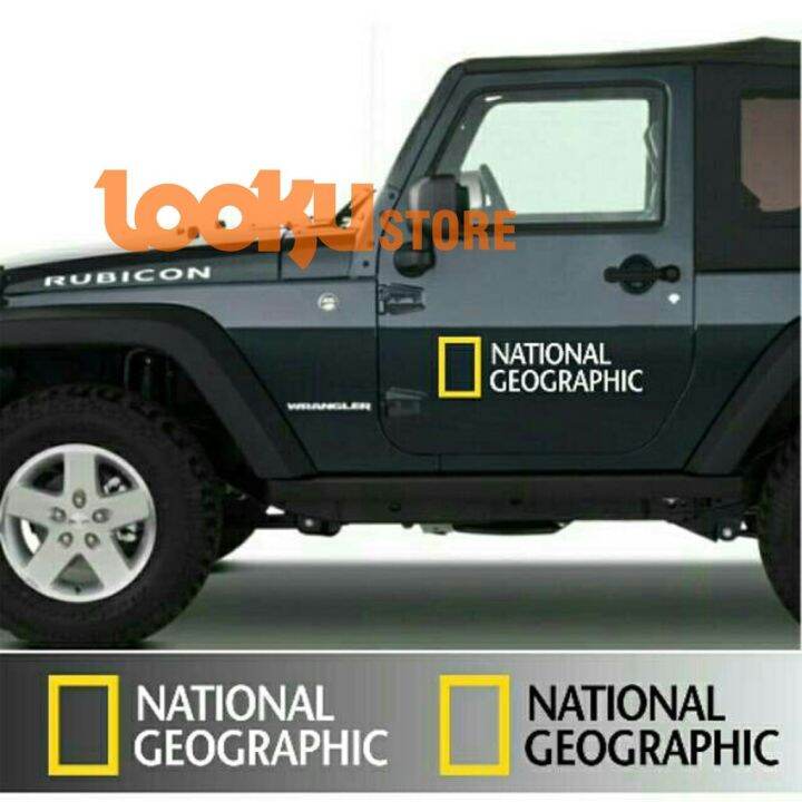 [Kvs auto parts]National GEOGRAPHIC CUTTING STICKER BODY Car Glass ...