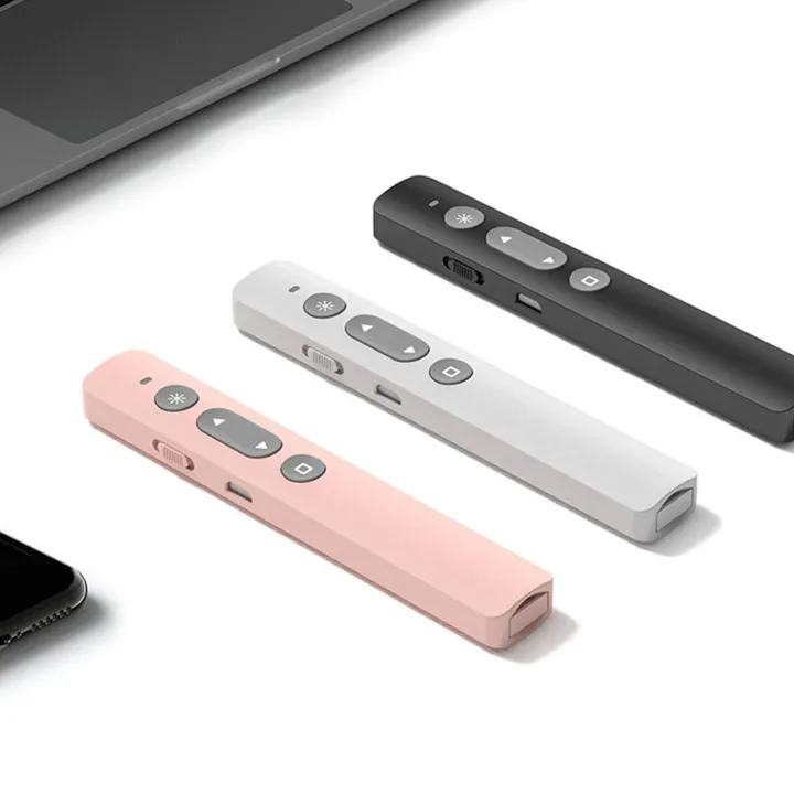 2.4GHz Wireless Powerpoint Pen Presentation Clicker Slide N35 2.4g ...