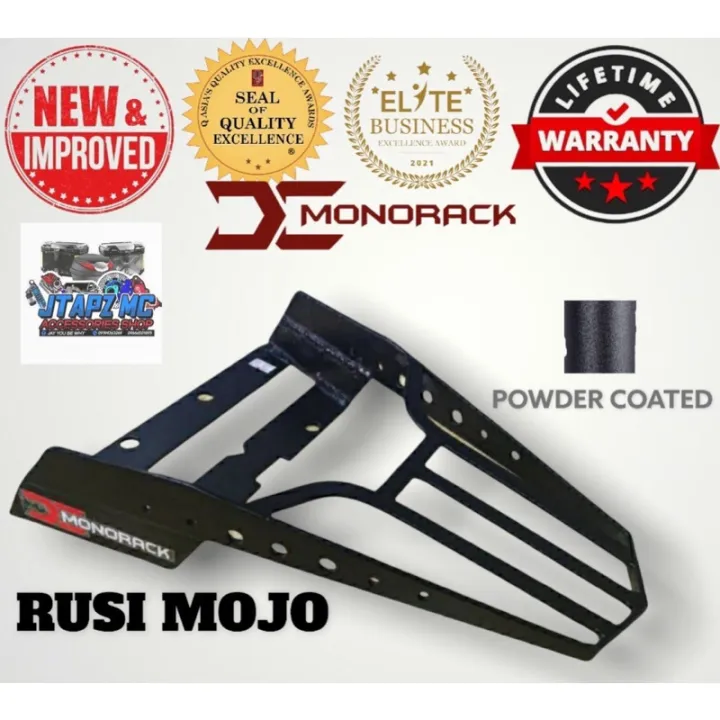 RUSI MOJO / GREMLIN DC MONORACK BRACKET | Lazada PH