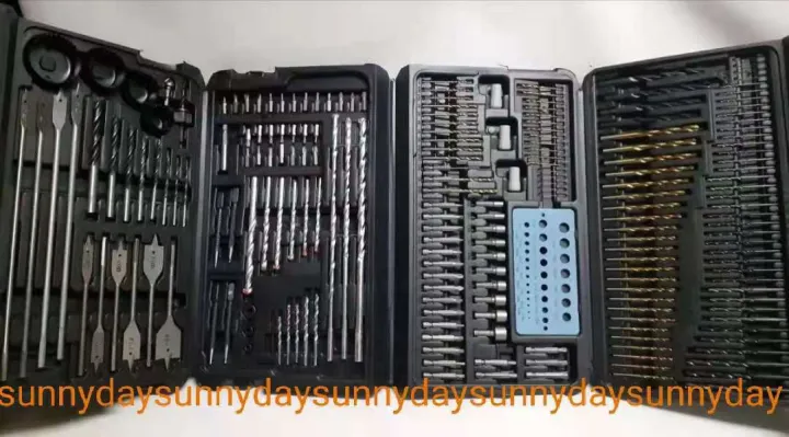 HOYOMA combination drill bit set 204pcs heavy duty | Lazada PH