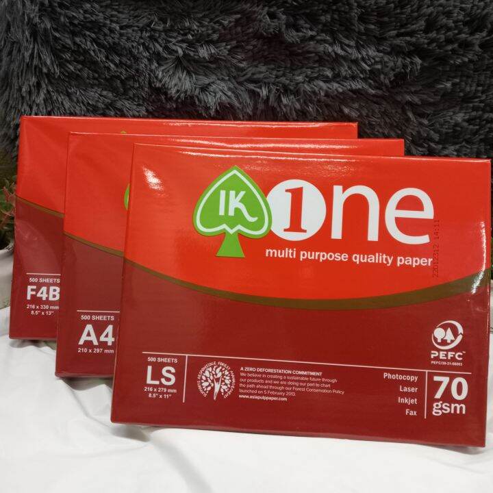 Aone Bond Paper /ream (short, A4 & Long) | Lazada PH