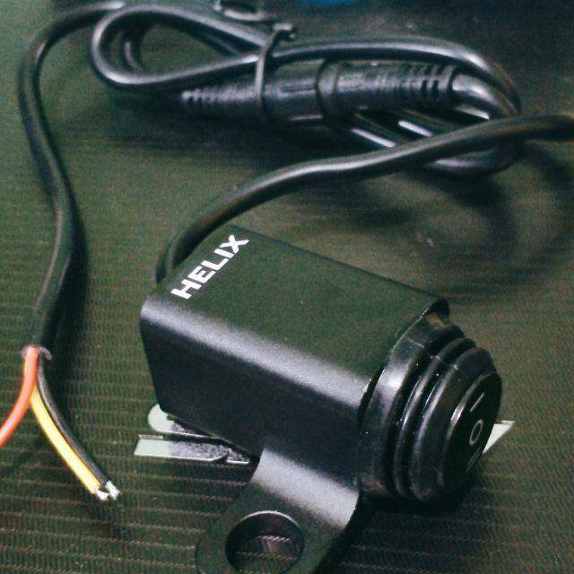 Premium switch Mini driving light HELIX leds brand ( hi and low 3 wires ...