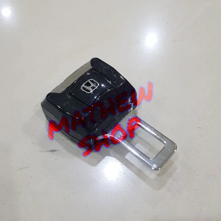 COLOKAN SAFETY BELT LOGO HONDA BRIO SEATBELT ALARM BUZZER STOPPER ALARM ...