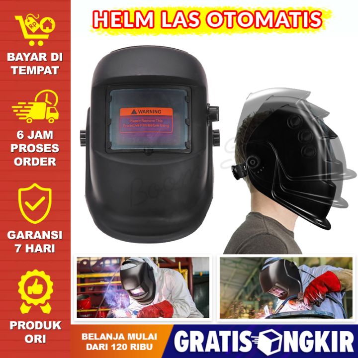 Gelap Otomatis - Helm Kacamata Las Otomatis Topeng Las Otomatis Kap ...